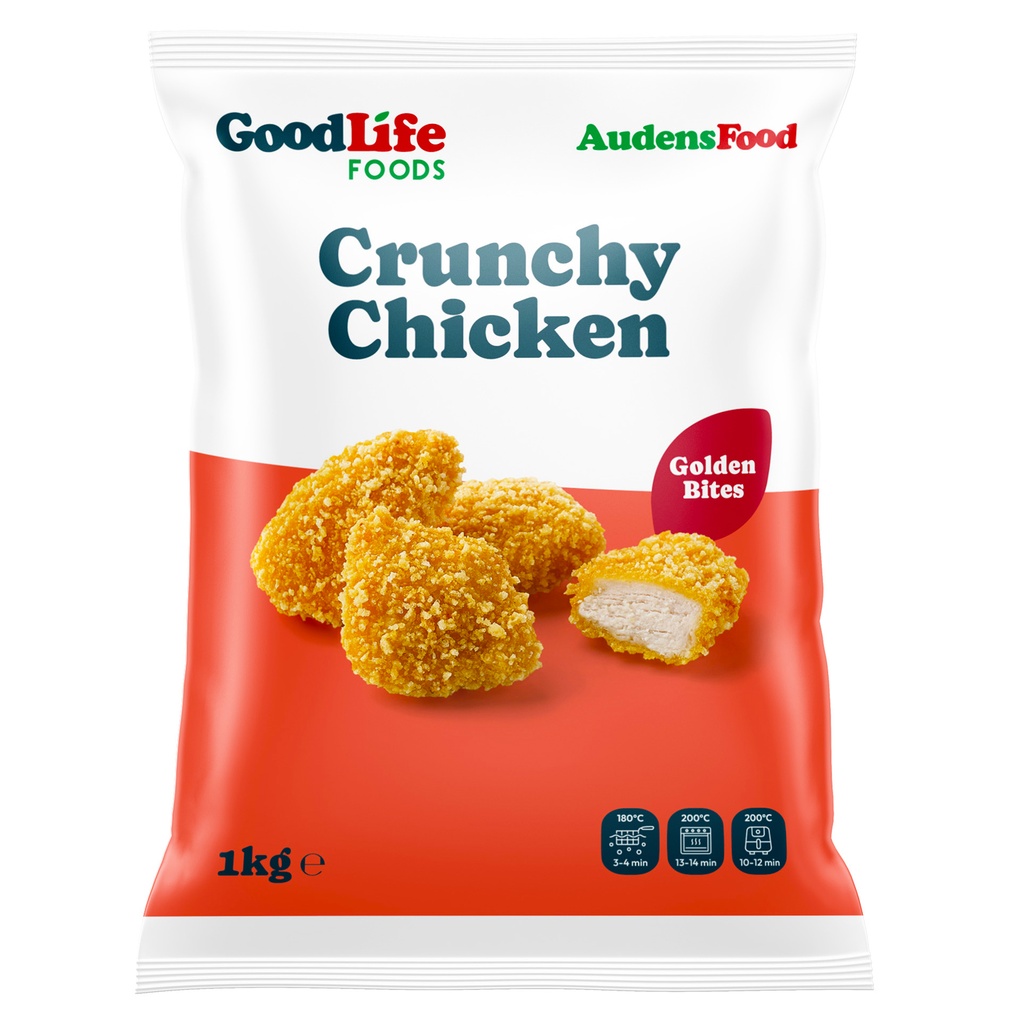 Crunchy Chicken Gourmet Chicken Nuggets Goodlife 1 kg | Noyez Snacks France
